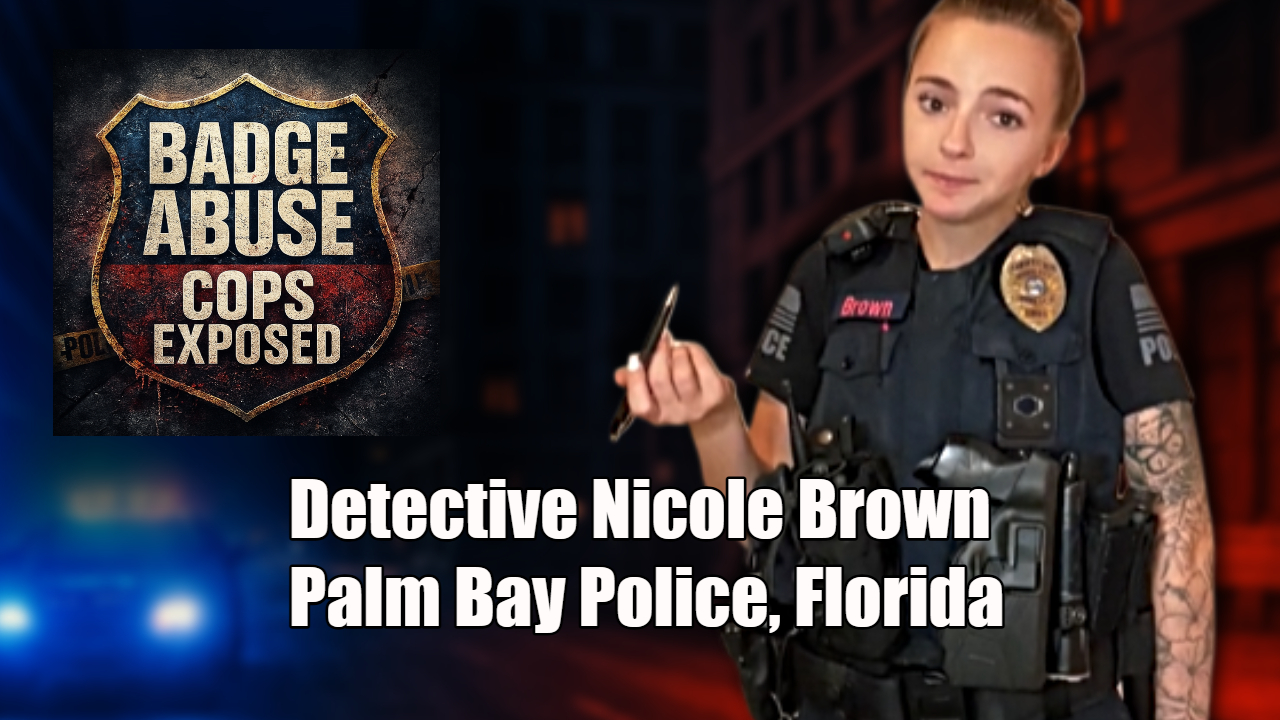 Detective Nicole Brown Publicly EMBARASSES Palm Bay Police Department ...
